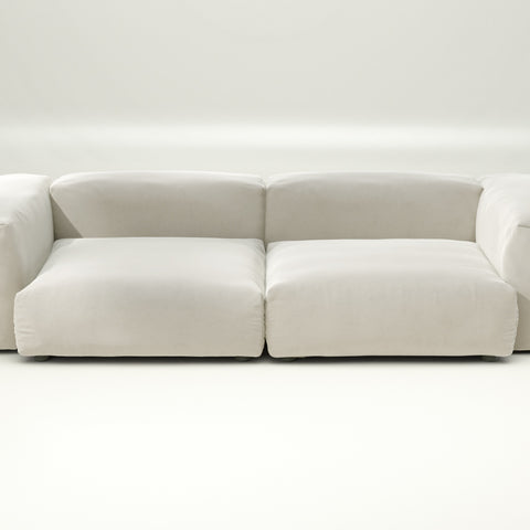 vetsak | Sofa Set 02 Large - Suave - Pearl | Modular Sofa | 3.5 Seater ...